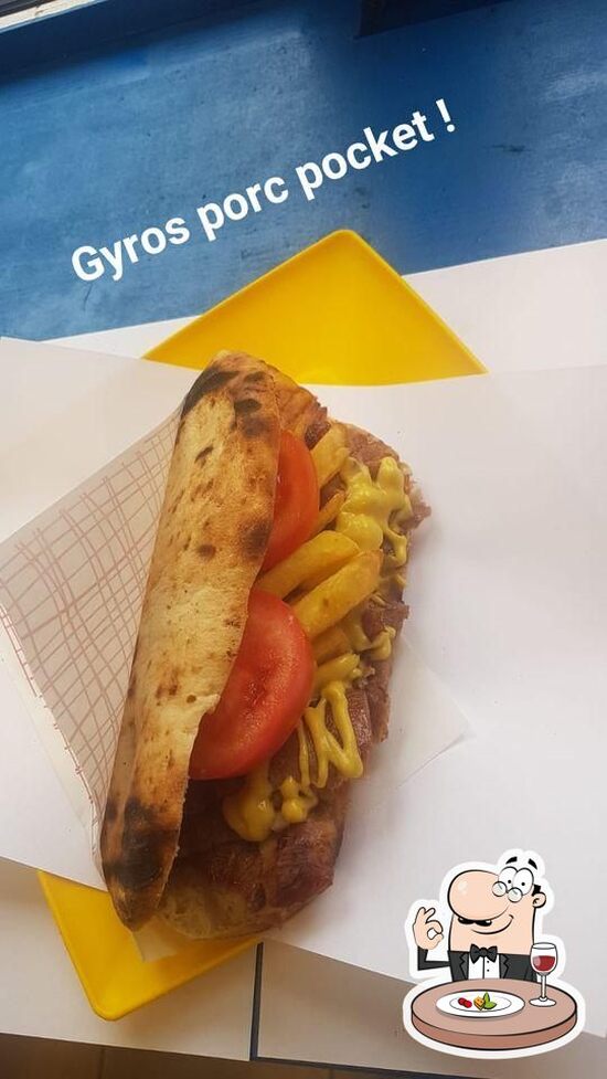 Menu at Gyros Athena, Bucharest