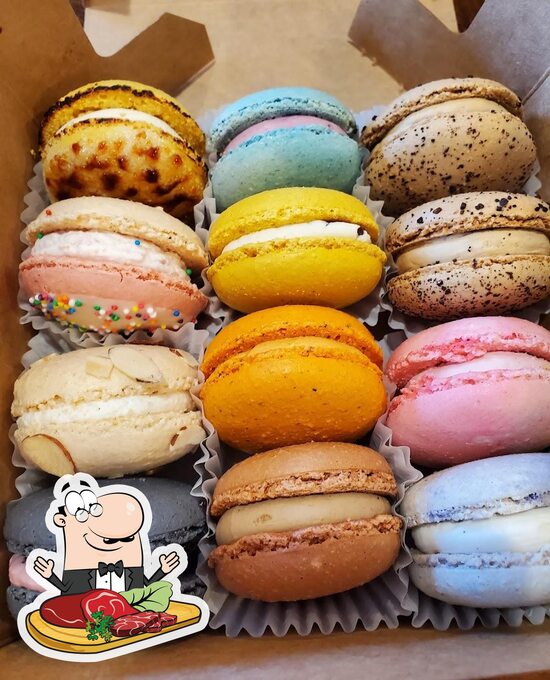 Menu at Rooftop Macarons desserts, Sacramento