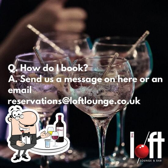 Menu at The Loft Lounge pub & bar, Eastbourne
