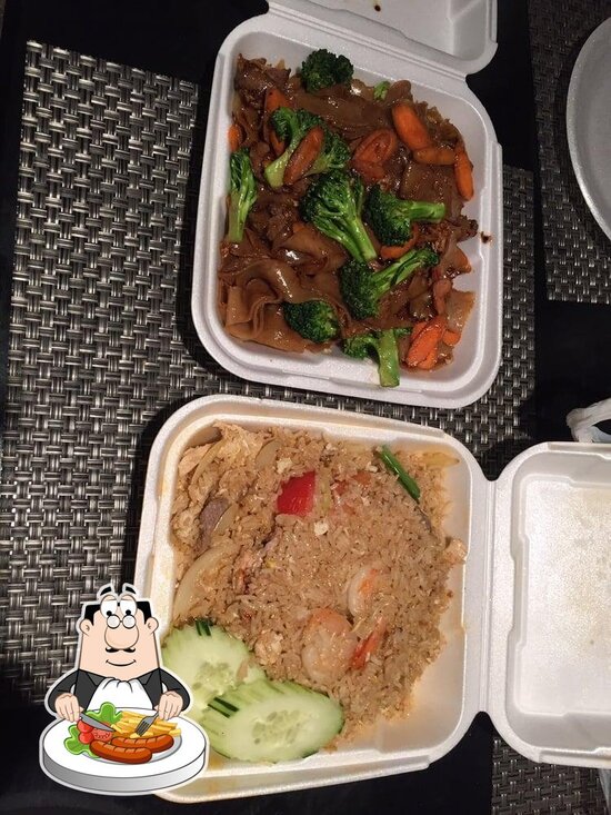 Menu at TK Thai Cuisine restaurant, Riverside, Magnolia Ave STE T