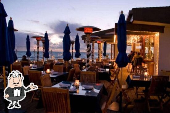 Menu at Boathouse at Hendry's Beach restaurant, Santa Barbara
