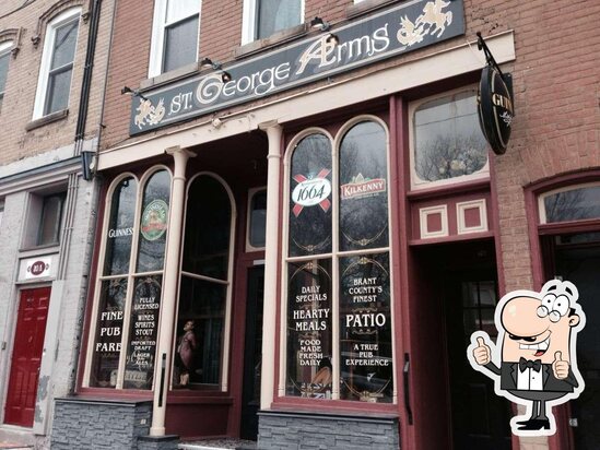 Menu at St George Arms pub & bar, Brant