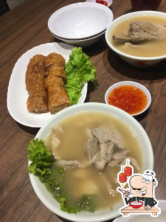 Menu at Song Fa restaurant, Medan