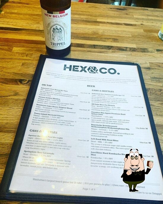 Hex & Company, New York City - Restaurant menu, prices and reviews