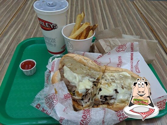 Menu at Charleys Cheesesteaks fast food, Baton Rouge