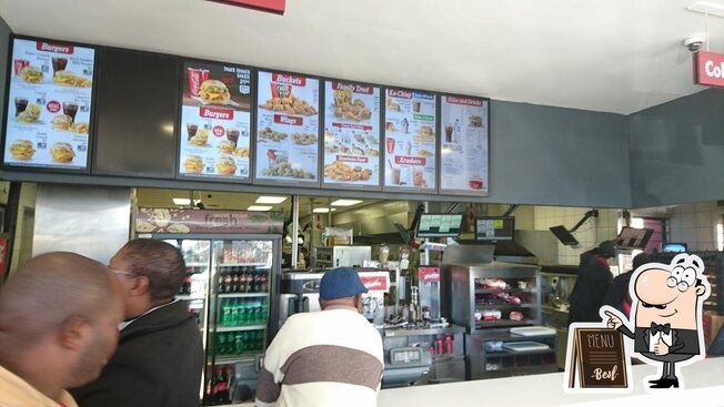 Menu at KFC Bethlehem restaurant, Bethlehem, Cnr Commissioner