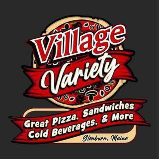 Menu at Village Variety pizzeria, Glenburn