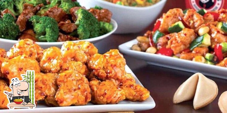 Menu at Panda Express fast food, Denver, E 36th Ave #103