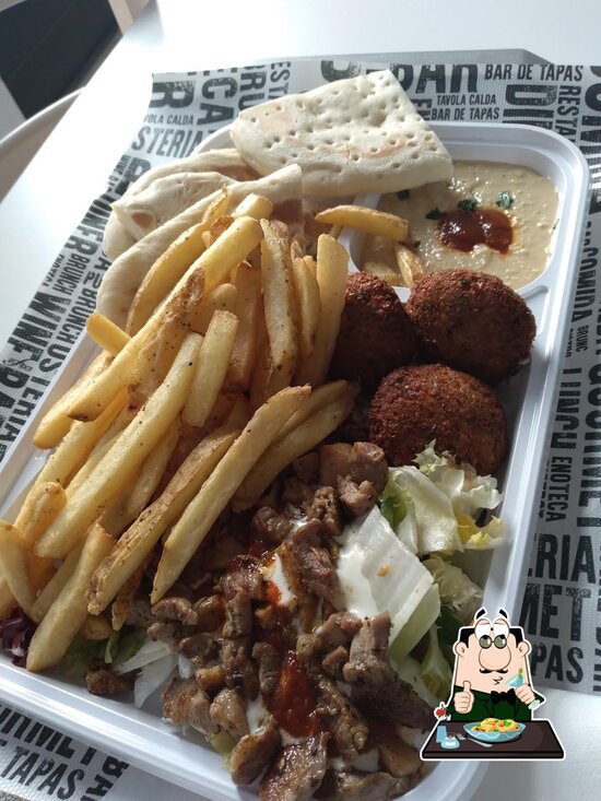 Menu at Marko’s Grill and Gyros restaurant, Aviano