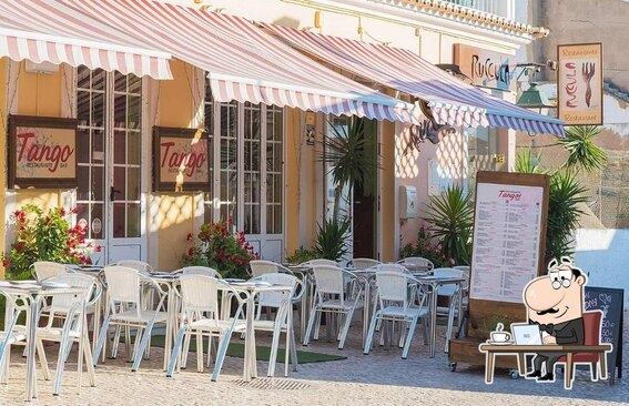 Menu at Tango restaurant, Alvor