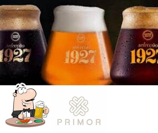 Menu at Café Primor, Covilha, R. João Alves da Silva 10