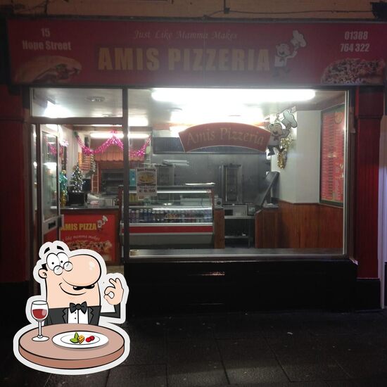 Amis Pizzeria, Crook - Restaurant menu, prices and reviews