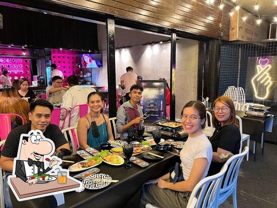 Menu at Anongsayo Samgy (Cubao) restaurant, Quezon City