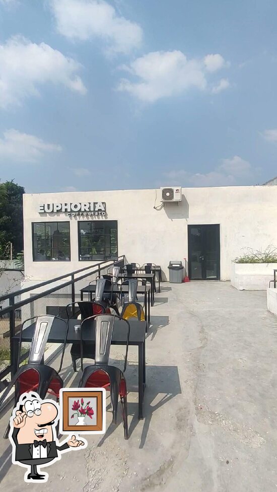 Menu at Euphoria Coffeelato, South Jakarta