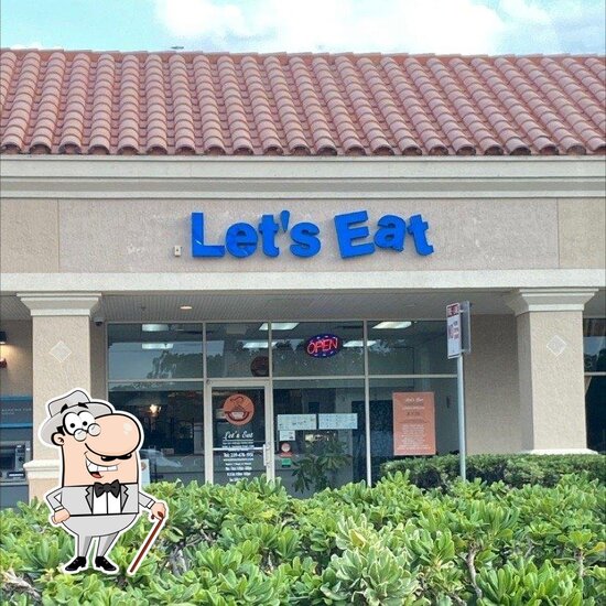 Menu at Let's Eat restaurant, Estero