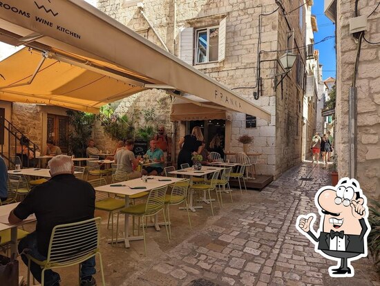 Menu at FRANKA - rooms, wine, kitchen restaurant, Trogir