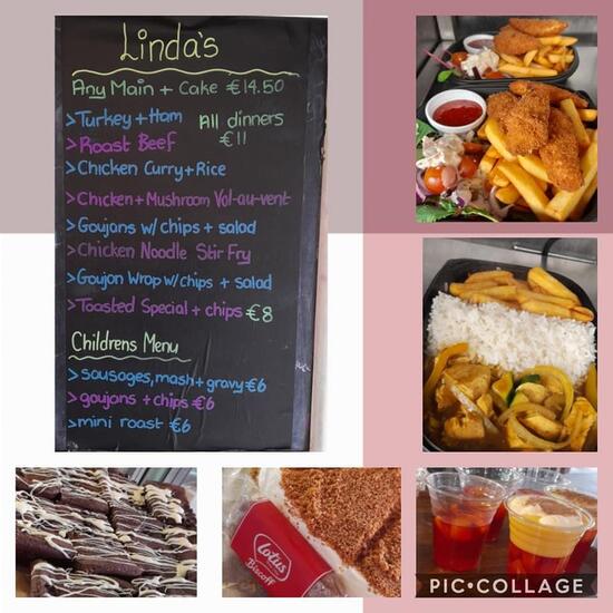 Menu at Linda's Restaurant, Rathmore