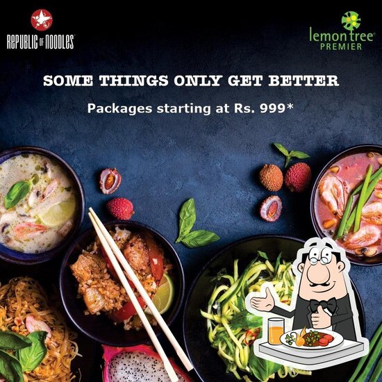 Menu at Republic of Noodles By Lemon Tree, New Delhi