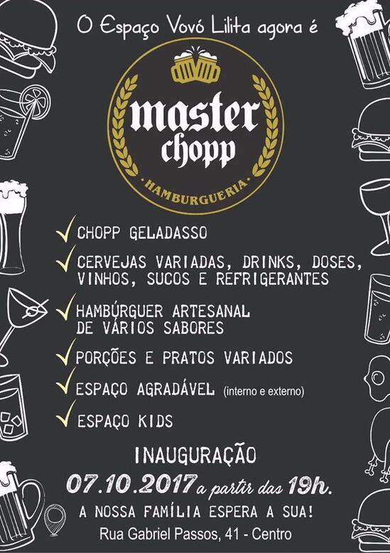 Restaurante Master Chopp Hamburgueria, Brasil - Opiniones del restaurante