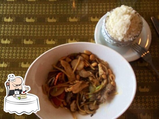 Menu at Thai Fusion restaurant, Kentwood, Broadmoor Ave SE
