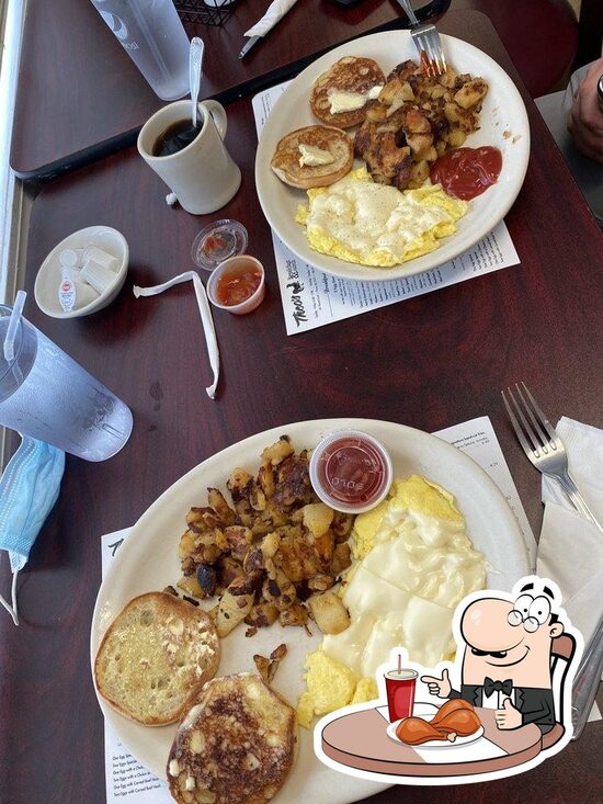 Menu at Theo's Breakfast & Lunch restaurant, Paxton
