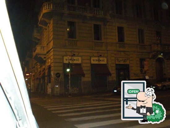 Titanic Bar, Mailand, Viale Monte Nero - Restaurantspeisekarten und ...