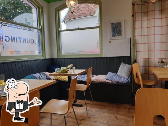 Menu at Angel Cafe, Diss