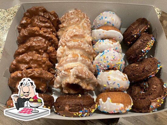 Menu at The Perfect Dozen Donut Shop, Lincoln