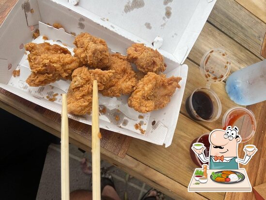 Menu at Supreme leader Krispy Korean chicken restaurant, Yamanto