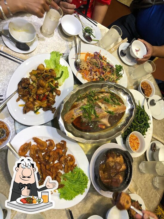 Menu at Kim Đô restaurant, Da Nang
