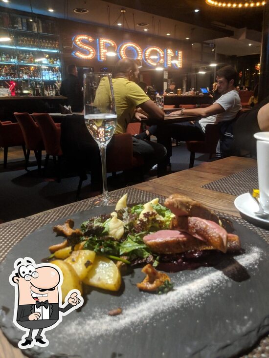 Menu at Spoon, Oradea