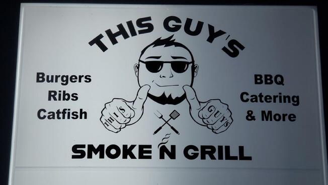 Menu at This Guy's Smoke N Grill restaurant, Searcy
