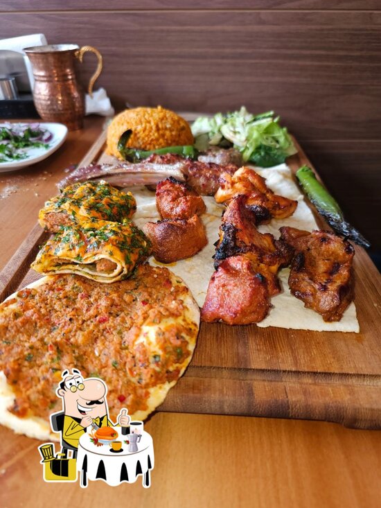 Menu at Hunkar Grill Steakhouse, Restaurant Turc halal, Décines-Charpieu