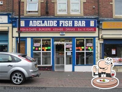 Menu at Adelaide Fish Bar, Newcastle upon Tyne
