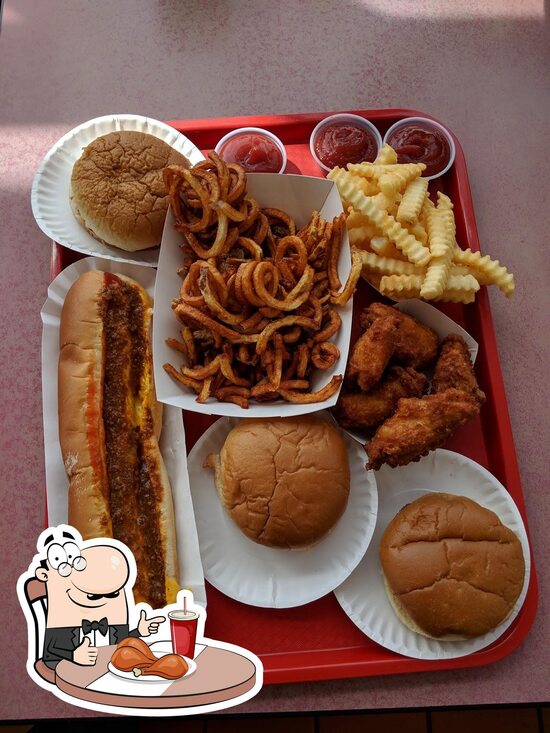 Menu at Joe's Drive In fast food, Punxsutawney