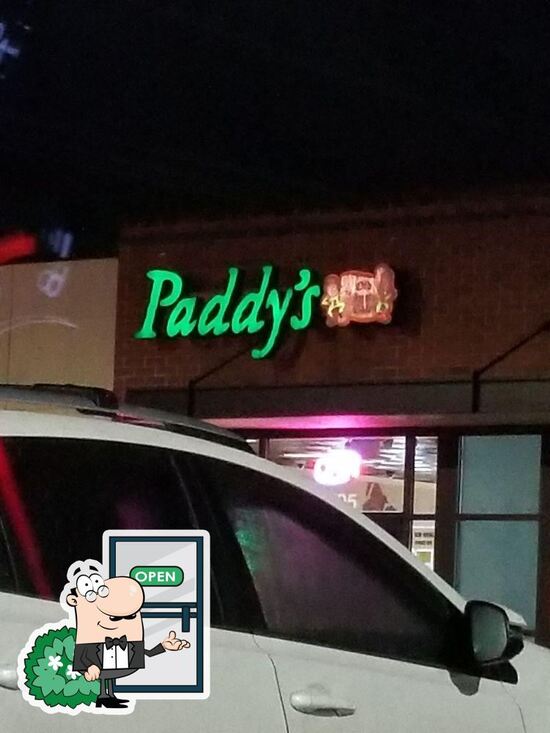 Menu at Paddy's Old Irish Cafe, Oregon City, OR-213