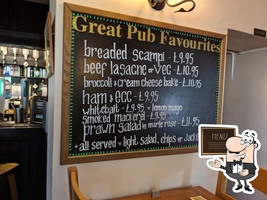 Menu at The Lobster Pot Inn pub & bar, Dale, Main Street