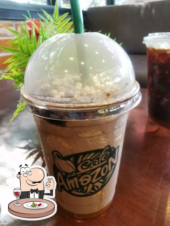 Carta de Cafe Amazon Coffee, Tha Muang