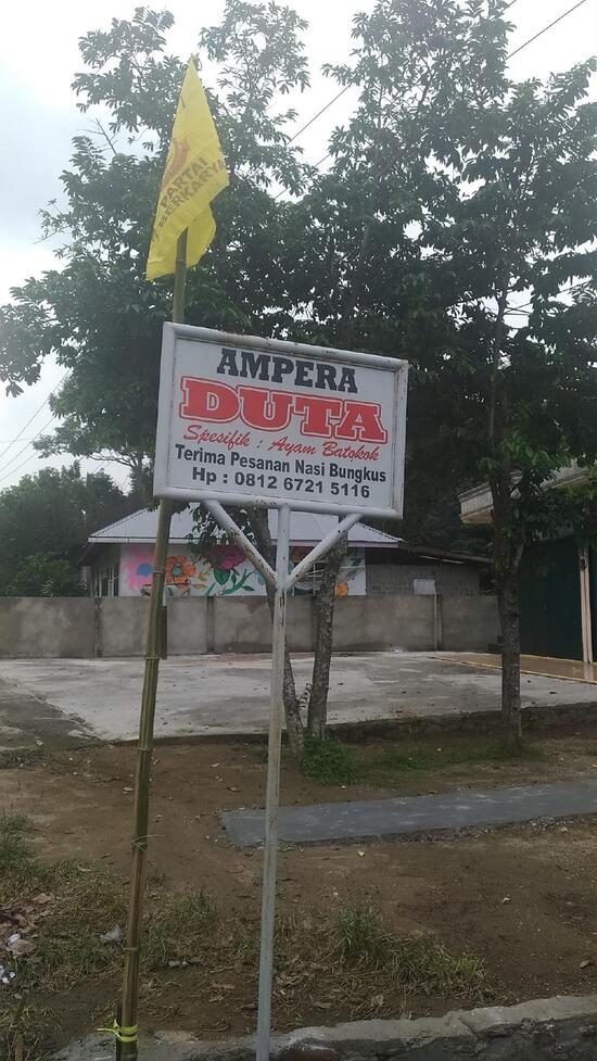 Menu at Ampera Duta restaurant, Limo Kaum