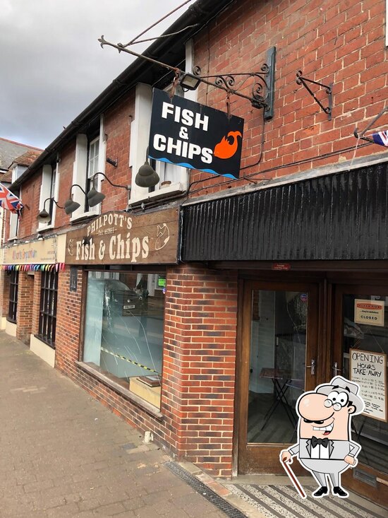 Menu at Philpott's Fish & Chips fast food, Fordingbridge