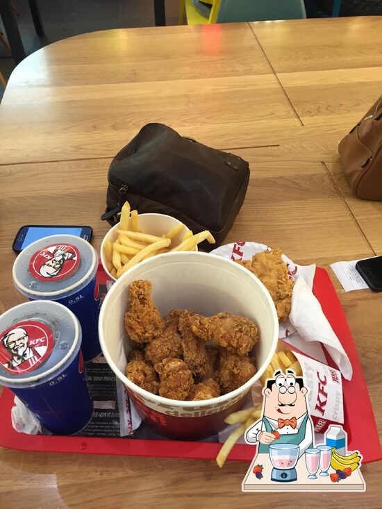 KFC USCE Shopping Center restaurant, Belgrade, Bulevar Mihajla Pupina 4 ...