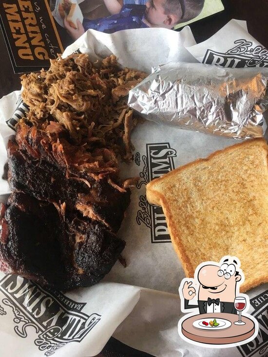 Menu at Billy Sims Barbecue, Cedar Rapids, Fountains Dr NE #108