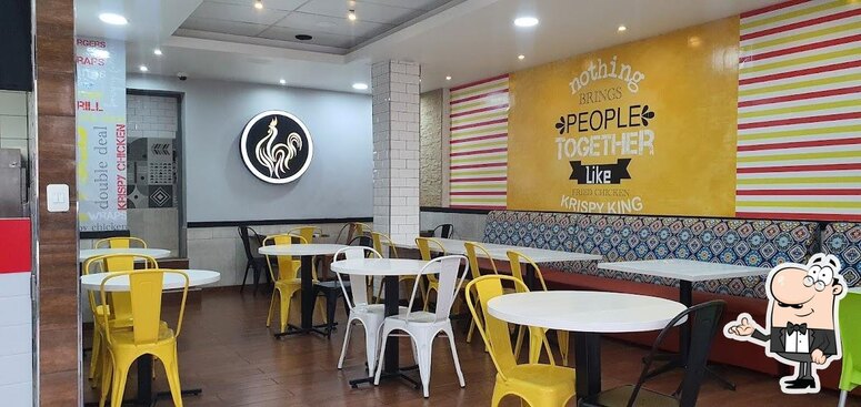 Menu at KRISPY KING long street (halal) restaurant, Cape Town
