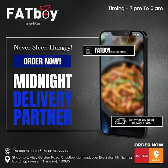 Menu at Fatboy - The Food Mafia, Thane