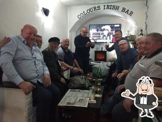 Menu at Colours Irish Bar, Torremolinos