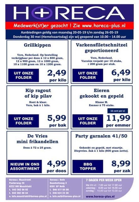 Menu at Horeca-Plus Nuth, Nuth