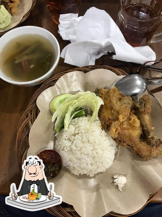 Menu at RM Pande Rasa restaurant, Pekalongan