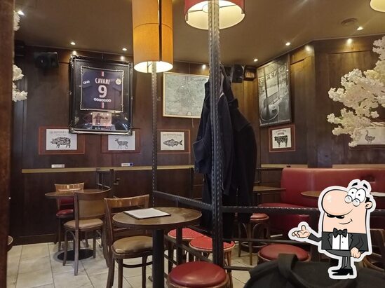 Menu at Café Vigouroux, Paris