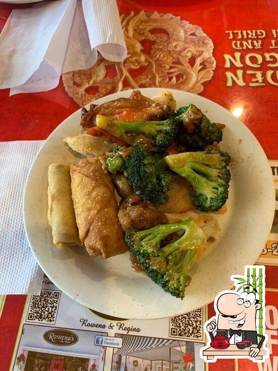 Menu at Golden Dragon Buffet restaurant, Morristown, W Andrew Johnson Hwy