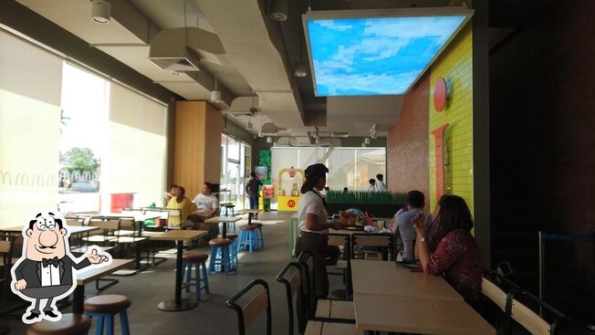 Menu at McDonald's KJC Compound restaurant, Davao City, 4JMW+R3F